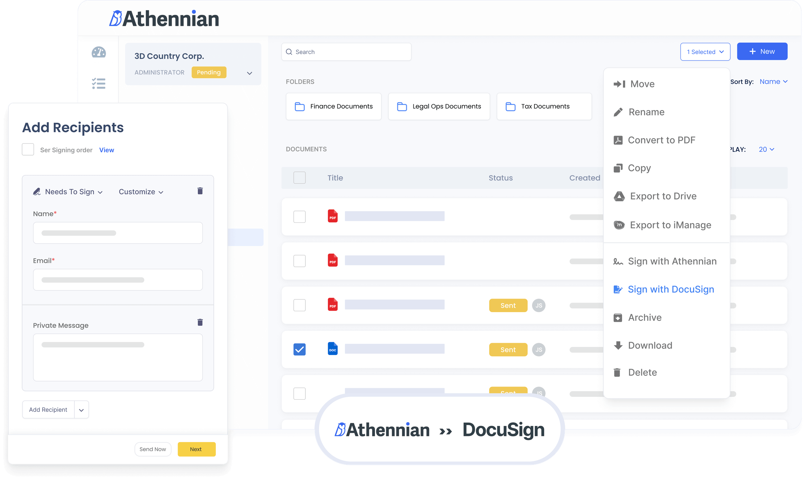 Athennian | Unified Entity Management for Global Enterprises